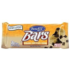 Amazon.com : J and J Snack Banana Chocolate Chunk Readi Bake Benefit ...