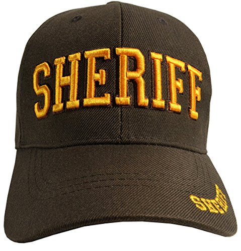 Sheriff Brown Hat Sheriff Department Cap Apparel Accessories Clothing ...