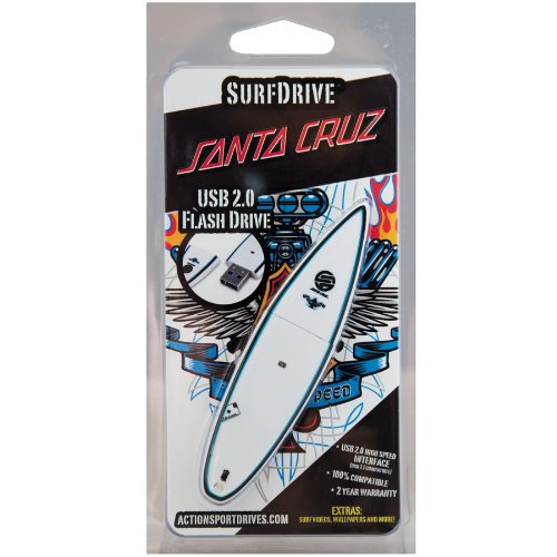 !* Best Buy Santa Cruz Archy Surfboard Flash Drive 2GB | Surfboards