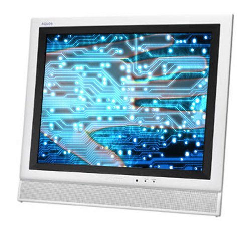 Black Friday 2010 Sharp LC-15E1UW 15-Inch AQUOS LCD Flat-Panel TV, White