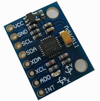 MPU-6050 on a breakout board with voltage regulator for $10 on Amazon ...