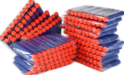 Nerf Darts 200 Compatible Bullets Hard Head for Elite N Strike Refill ...