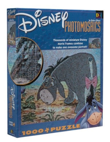 Eeyore Photomosaic Jigsaw Puzzle - FindGift.com