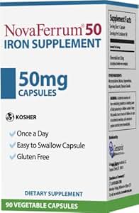 Amazon.com: NovaFerrum 50 Iron Supplement: Health & Personal Care