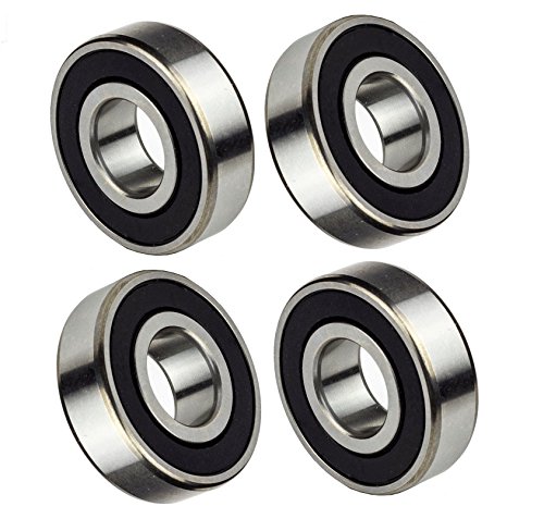 6004-2RS C3 Fit Premium Radial Ball Bearing mm 4 Pieces 20x42x12 ...