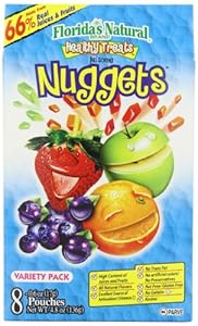 Amazon.com : Florida's Natural Fruit Juice Nuggets, Assorted, 4.8-Ounce ...