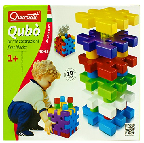 Quercetti Qubo First Blocks Toys Games Toys Building Toys Interlocking