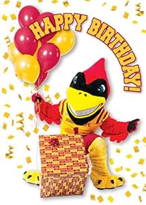 Amazon.com : Iowa State Cyclones Happy Birthday Greeting Cards (Set of ...