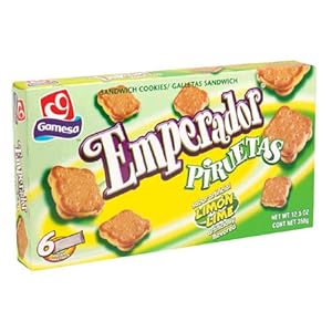 Amazon.com: Gamesa Piruetas Sandwich Cookies, Lemon Flavor, 12.5-Ounce ...