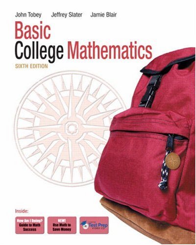 basic college mathematics (6th edition) | Mathematics Books's Blog