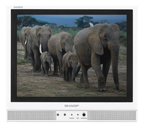 Black Friday 2010 Sharp LC-13S1U-W 13-Inch AQUOS Flat-Panel LCD TV, White