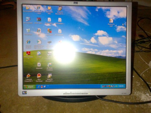 HP 1940 Rotating Monitor Silver | ledmonitor3