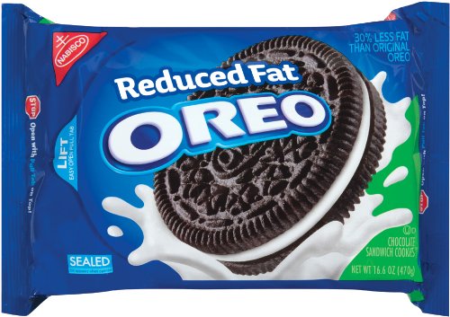 Oreo Reduced Fat Oreo Cookie, 14.3 -Ounce Packages (Pack of 4 ...