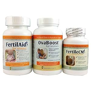 SALE! Fertiaid for Women, Ovaboost, & FertileCM Combo - Best Women's ...