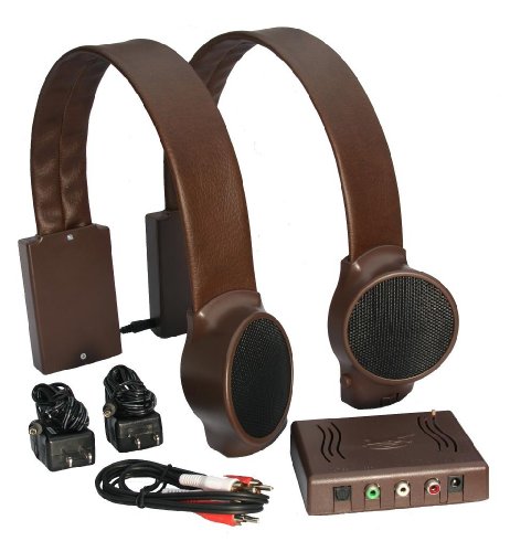 :: Audio Fox Wireless TV Speakers – Dark Brown | jampirenget