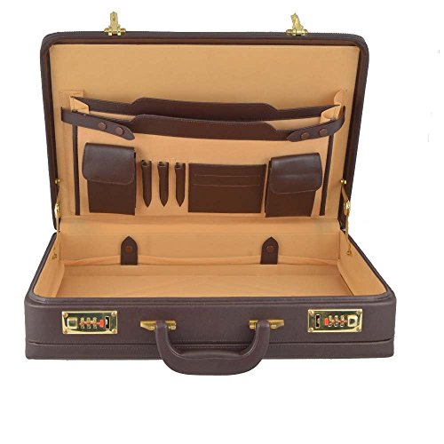 Buy LEATHER BRIEFCASE EXPANDABLE on Amazon | PaisaWapas.com
