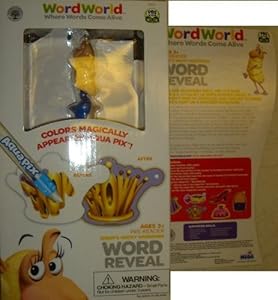 Amazon.com: WordWorld AquaPix Word Reveal: Sheep's Wacky Wardrobe: Toys ...
