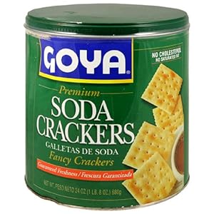 Amazon.com: Goya Soda Crackers, 24-Ounce Unit (Pack of 4)
