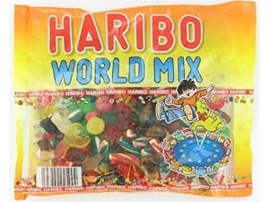 Amazon.com : Haribo World Mix from France 500 grams : Gummy Candy ...