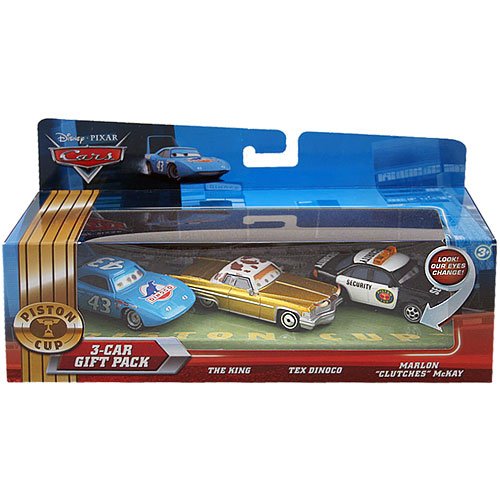 ##Disney / Pixar CARS Movie 155 Die Cast Cars 3Car Gift Pack The King ...