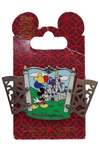 Disney Pin #93672: WDW – Castle Gates – Mickey Mouse @ niftywarehouse ...