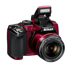 Nikon COOLPIX P500 12.1 CMOS Digital Camera with 36x NIKKOR Wide-A