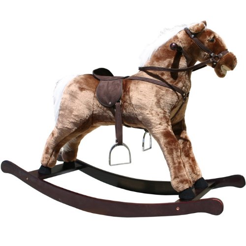 Large Plush Rocking Horse | Best Sellers