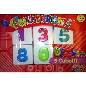 Numberjacks Cubes (5 pack) Numerotti: Amazon.co.uk: Kitchen & Home