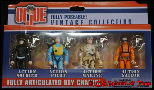 Buy GI JOE Fully Poseable! Vintage Collection FULLY ARTICULATED KEY ...