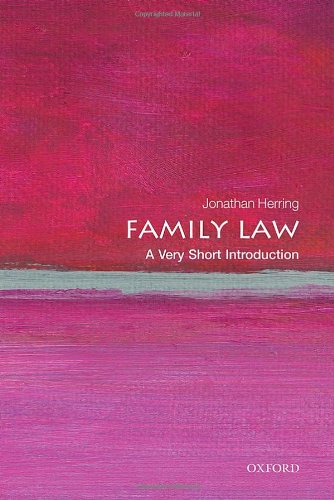 Family Law: A Very Short Introduction (Very Short Introductions ...