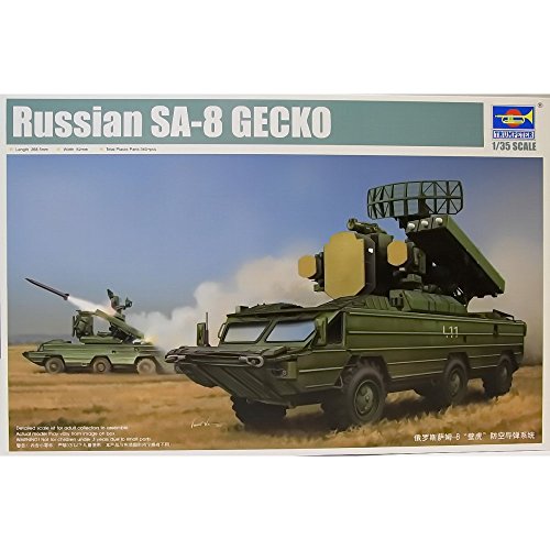 Trumpeter Russian SA-8 Gecko Model Kit (1/35 Scale) Hardware Tools Wire ...