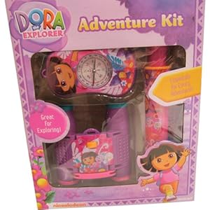 Amazon.com: Dora the Explorer Adventure Kit - 4x28 Binoculars ...