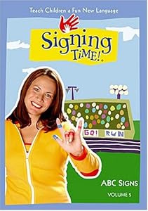 Amazon.com: Signing Time! Volume 5: ABC Signs VHS: Rachel de Azevedo ...