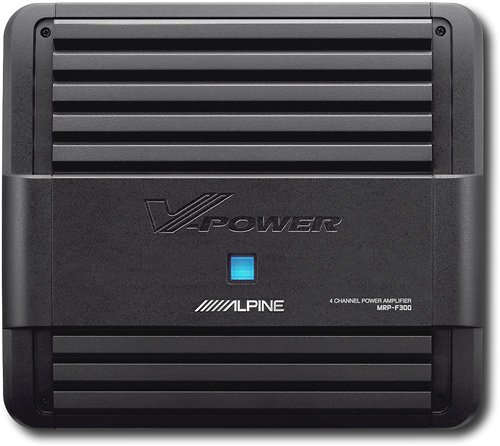 Alpine MRP-F300 – Amplifier – V-Power – 4-channel « Car Audio Amplifiers