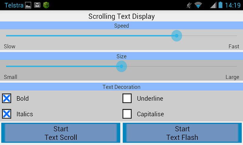 Amazon.com: Scrolling Text Display: Appstore for Android