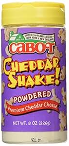 Amazon.com : Cabot Cheddar Shake Powdered Popcorn Premium Cheddar ...
