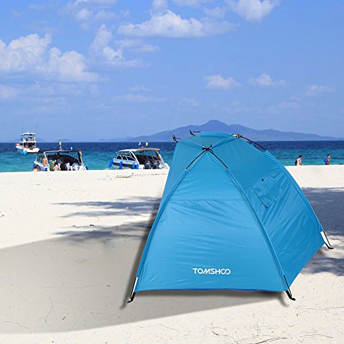 Hubry (TM) Quick Opening Tent Beach Awning Sun Shelter Half-Open ...