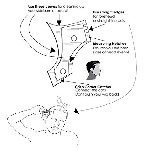The Cut Buddy - Hairline and Beard Lining Guide Tool | eBay