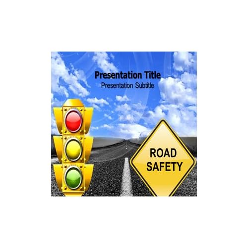 Road Safety PowerPoint Template PowerPoint (PPT) Backgrounds