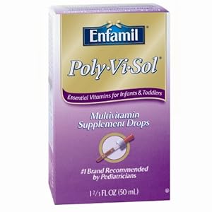 Amazon.com : Enfamil Poly-Vi-Sol Multivitamin Supplement Drops for ...