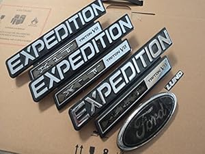 Amazon.com: Ford Expedition Triton V8 Lund Side Fender Emblem Logo SET ...