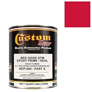 Amazon.com: Red-Oxide Epoxy Prime/Sealer A 2.1 Voc Epoxy Surfacer ...