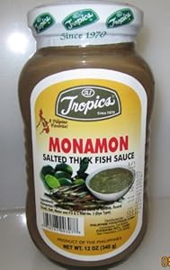 Amazon.com : Salted Thick Fish (Bagoong Monamon) By Tropics Pack of ...