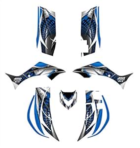 Amazon.com: Yamaha Wolverine 450 2006-2008 Graphics Decal Kit by ...