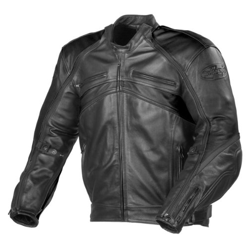 ## Joe Rocket Men's Super Ego Black Leather Jacket - Size : 2XL Cheap ...