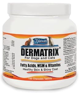 Kala Health Dermatrix for Dogs & Cats (180 Chews) - Pet Supplies
