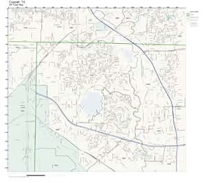 Coppell Texas Zip Code Map - United States Map
