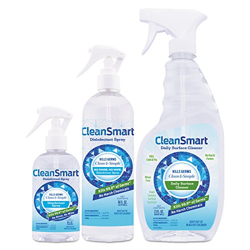 CleanSmart 2-5083 Daily Surface Spray Disinfectant Cleaner, 16 oz ...