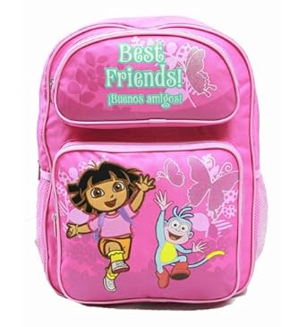 Amazon.com: Dora The Explorer Backpack - Dora & Boots School Backpack ...