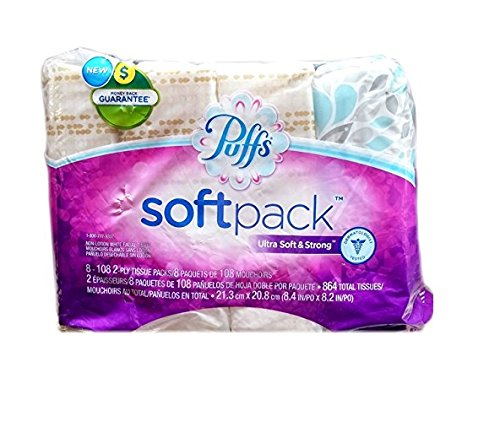 037000945734 UPC - Puffs Ultra Soft And Strong Soft Pack (8pk,108 | UPC ...